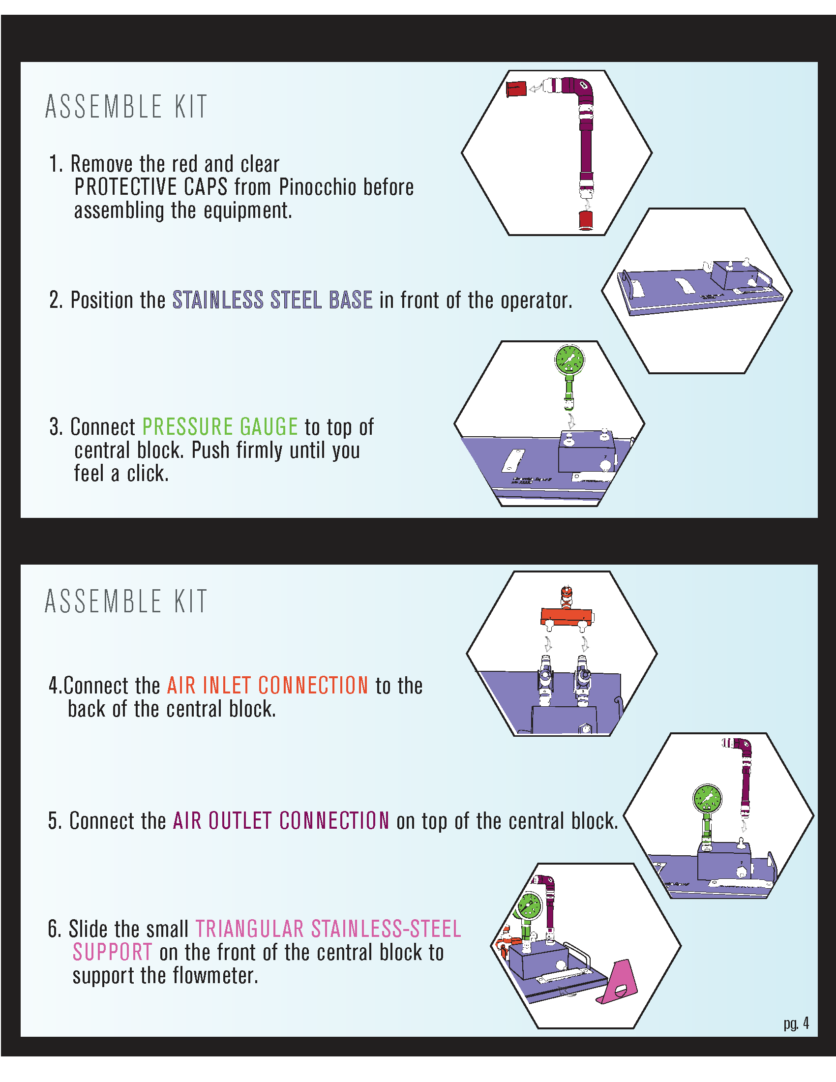 Instrucciones de muestreo microbiano - Trace Analytics, the AirCheck Lab