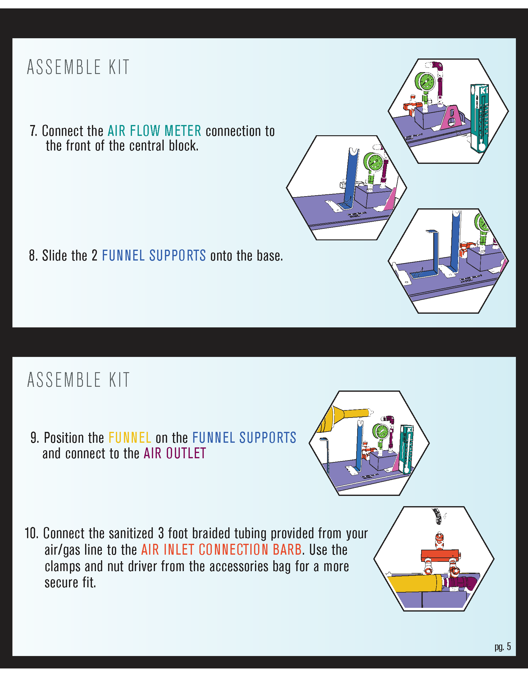 Instrucciones de muestreo microbiano - Trace Analytics, the AirCheck Lab